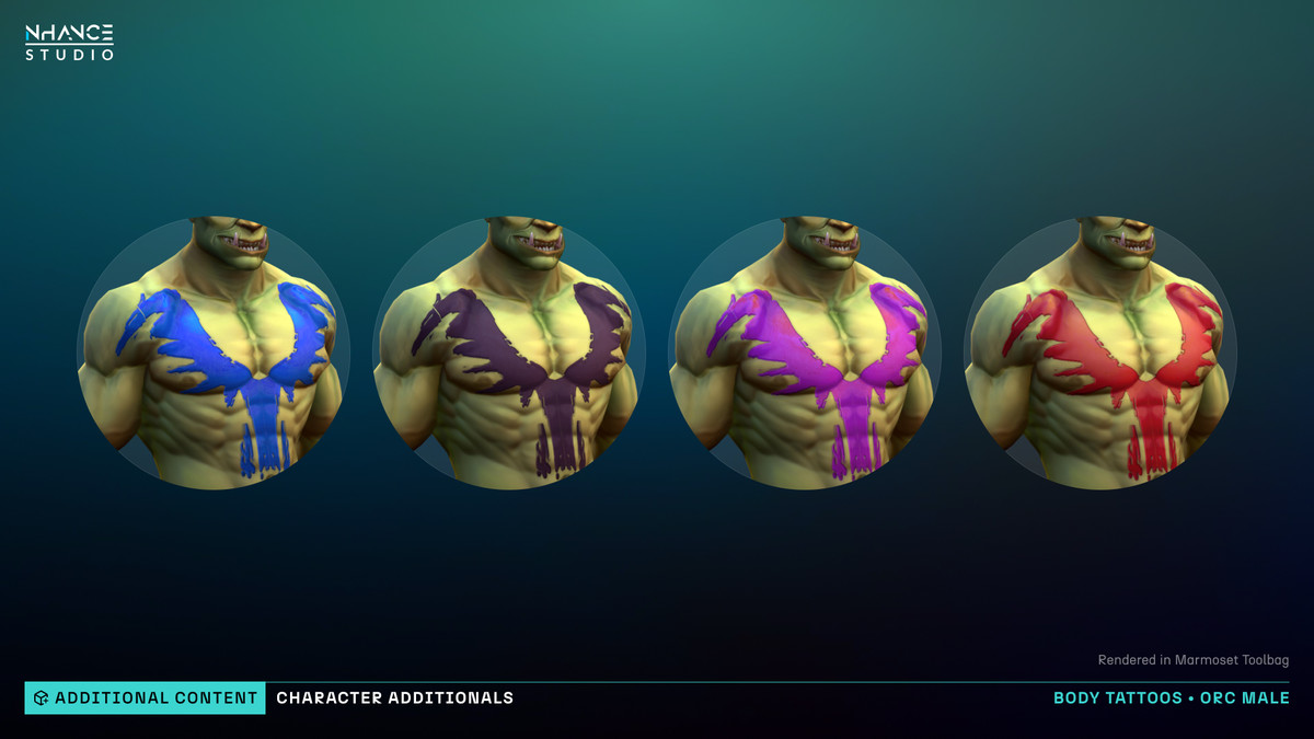 Stylized Character Additional Content