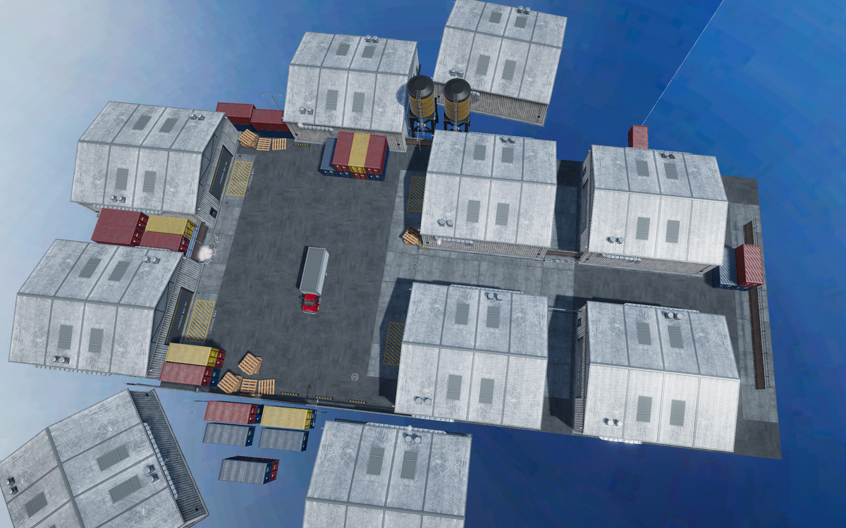 Modern Box Truck