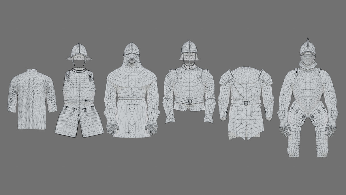 Medieval Armor Bundle Vol. 1