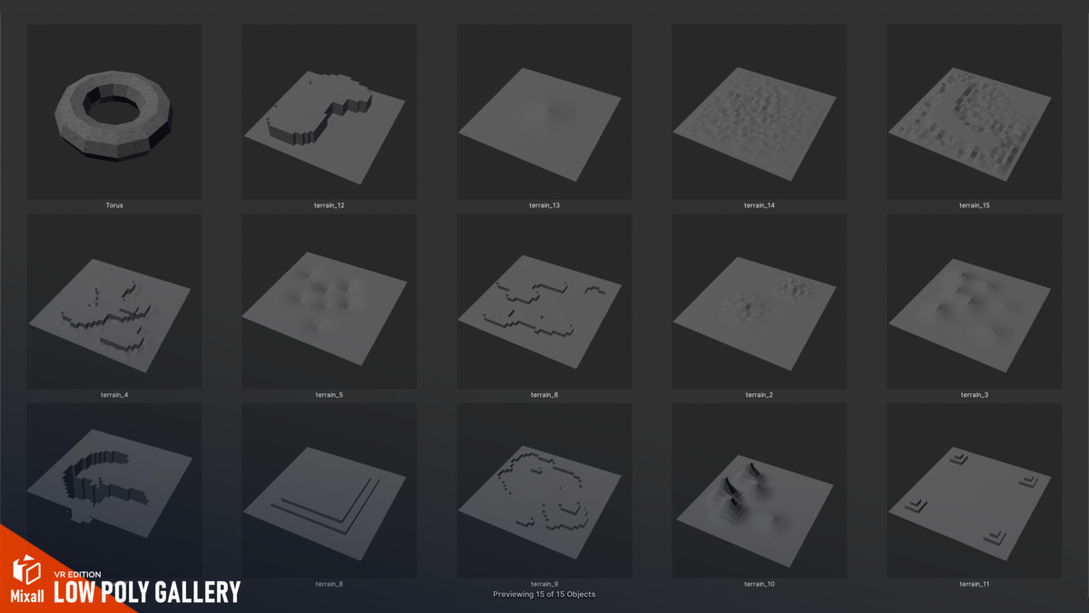 Low Poly Gallery - VR edition