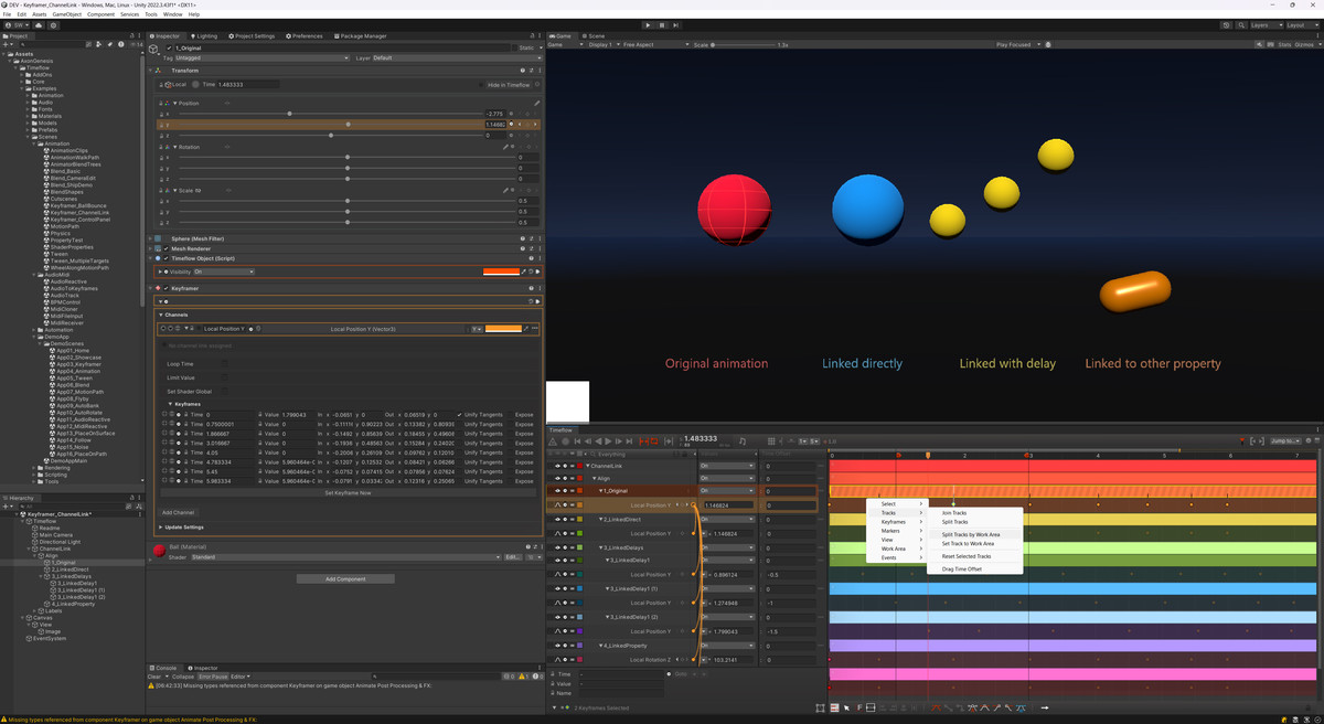 Timeflow Animation System