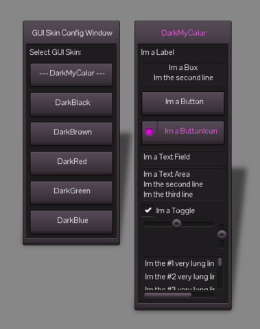 Dark GUI Skin - PSD - AssetsDeals.pro