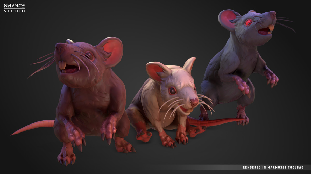 Stylized Rat Mount