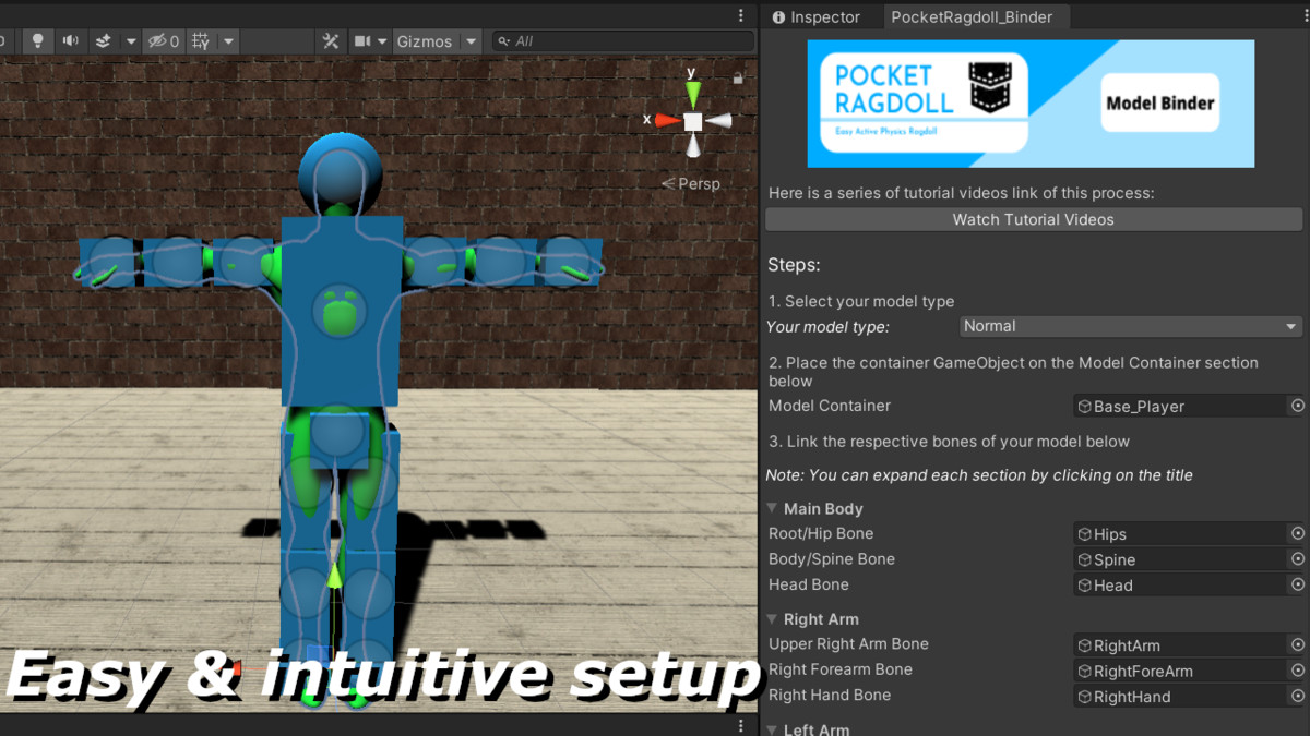Pocket Ragdoll: Lightweight Ragdoll Creator - AssetsDeals.pro