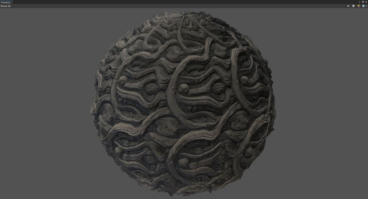 Abstract Alien Wood Textures - Vol 1