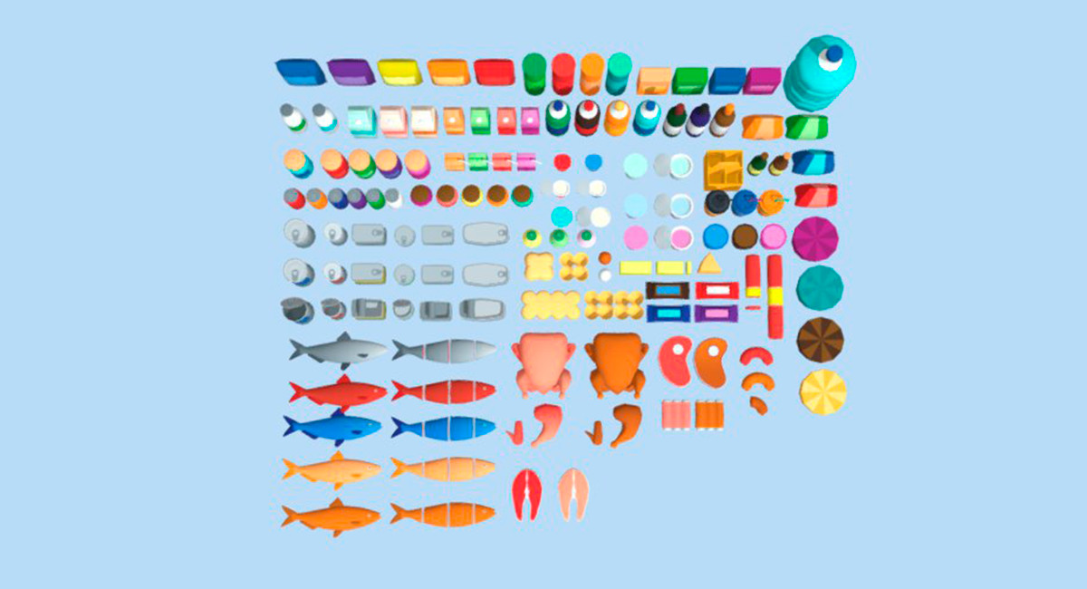 Low Poly Ultimate Food Pack (495+ Props)
