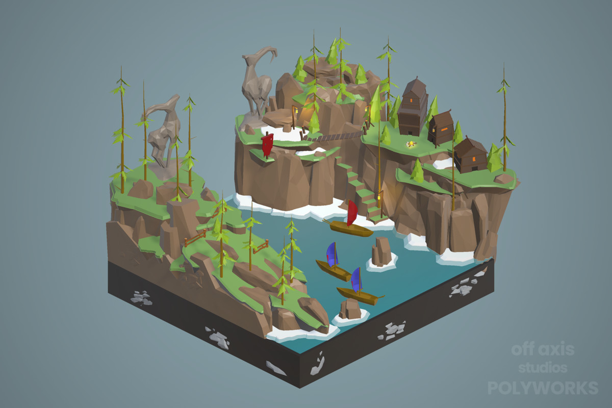 Low Poly Complete Collection - Polyworks - AssetsDeals.pro