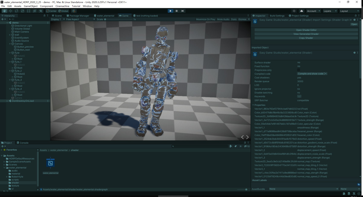 Water Elemental Shader - HDRP Water Elemental Shader - HDRP