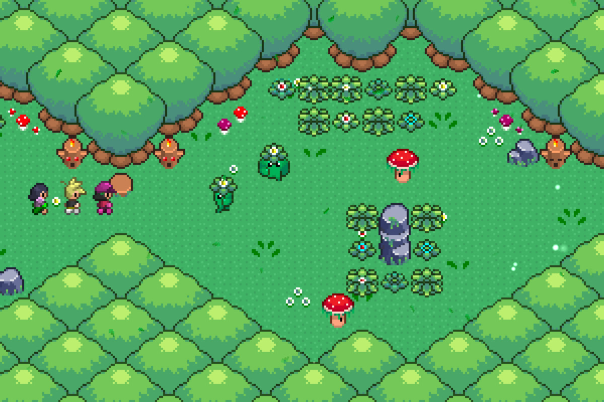 2D TopDown Forest Tileset - Fantasy Dreamland