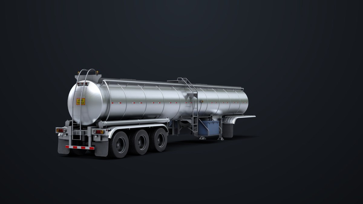 Food Tank Trailer 02 URP HDRP Textures