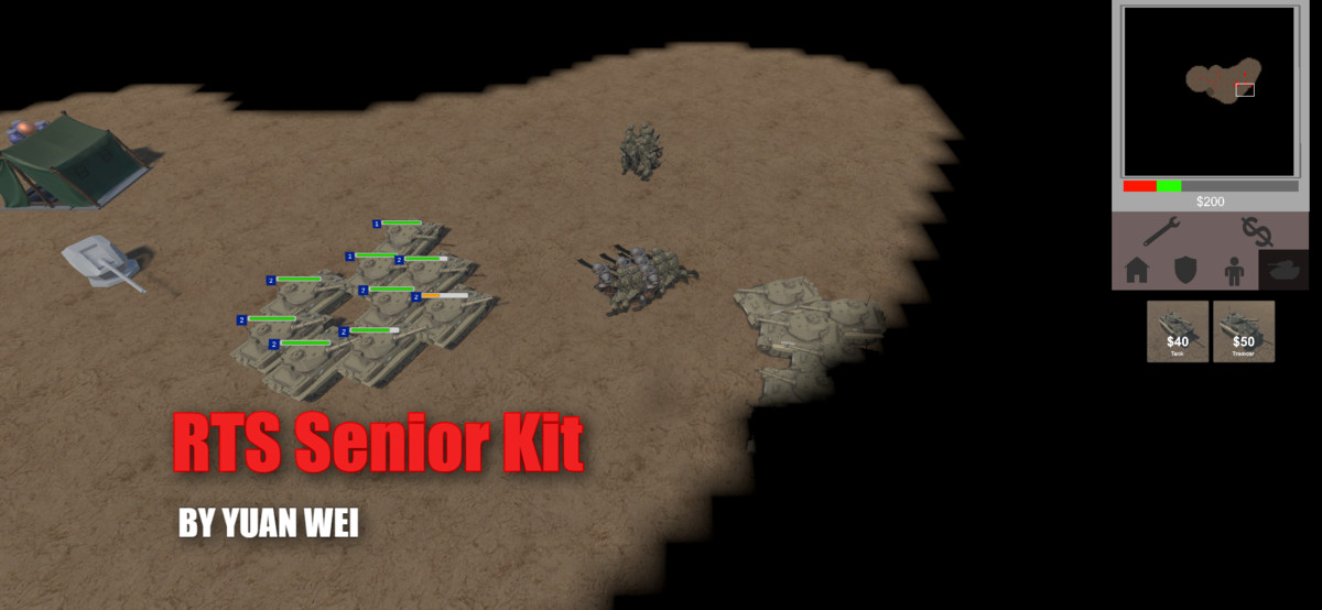 RTS Senior Kit - 1000+ Unit Control & AI Pathfinding to Realize Your ...