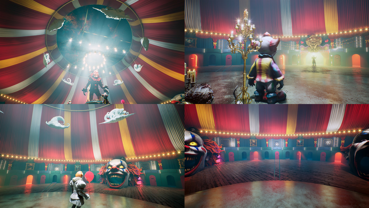 Creepy Circus Arena Modular Environment