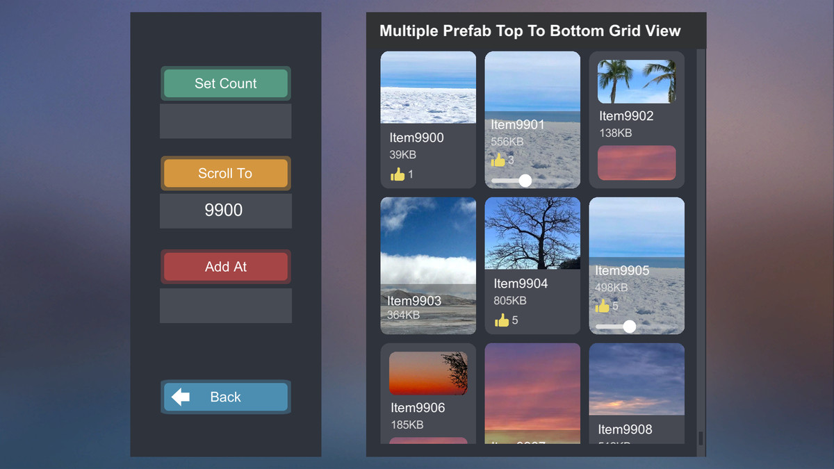 UGUI Super ScrollView