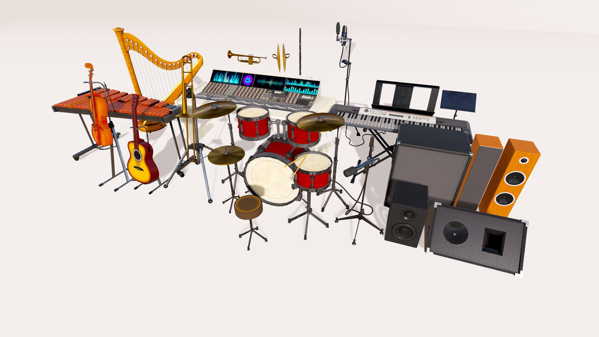 Musical Instruments Pack HQ