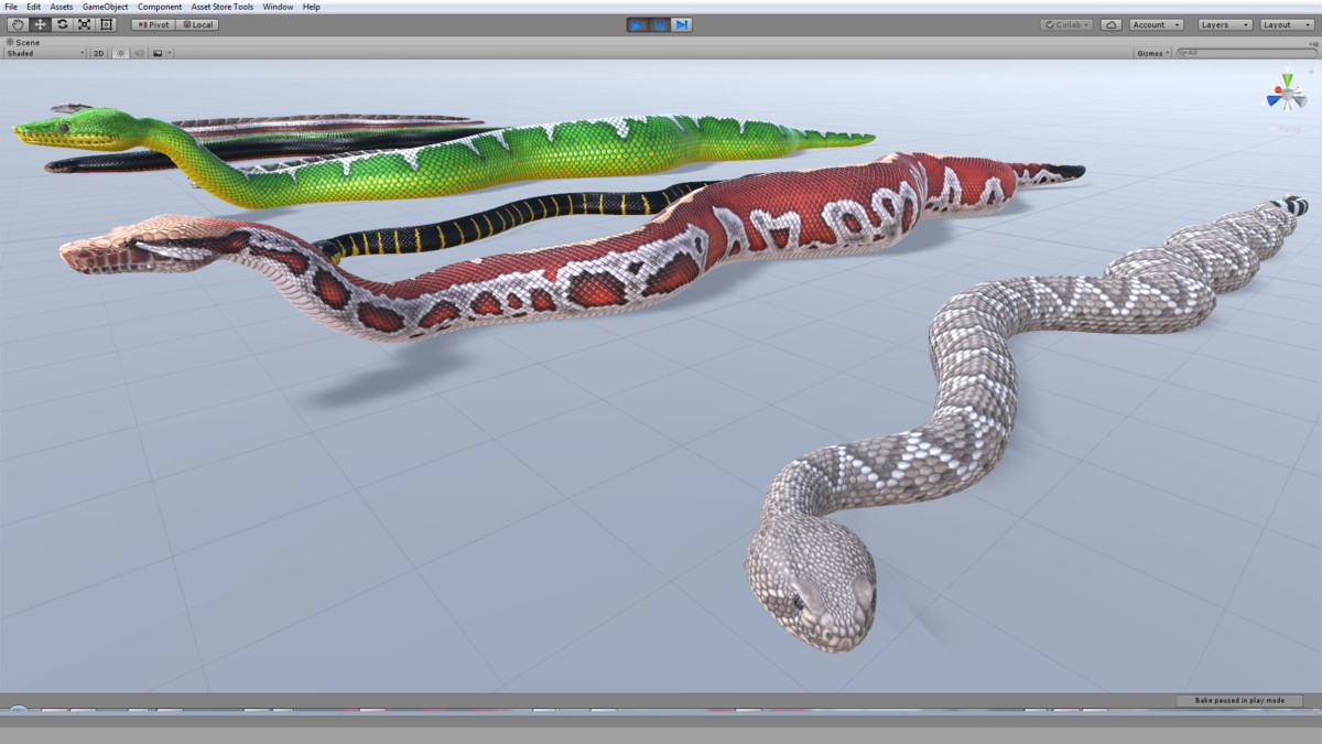 Animated Snakes PBR Ultimate Vol 2