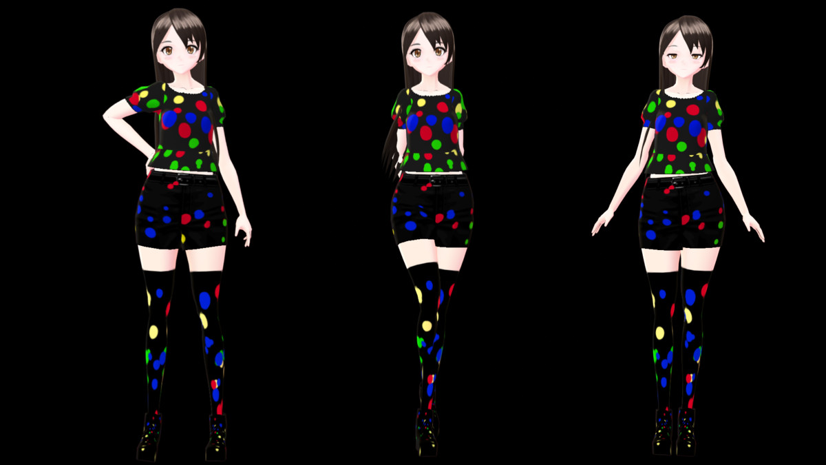 Yuki: Anime-Style Character For Games And VRChat