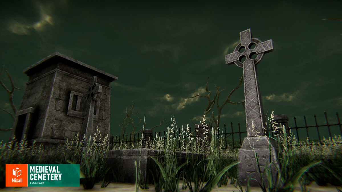 Medieval Cemetery - Full Pack