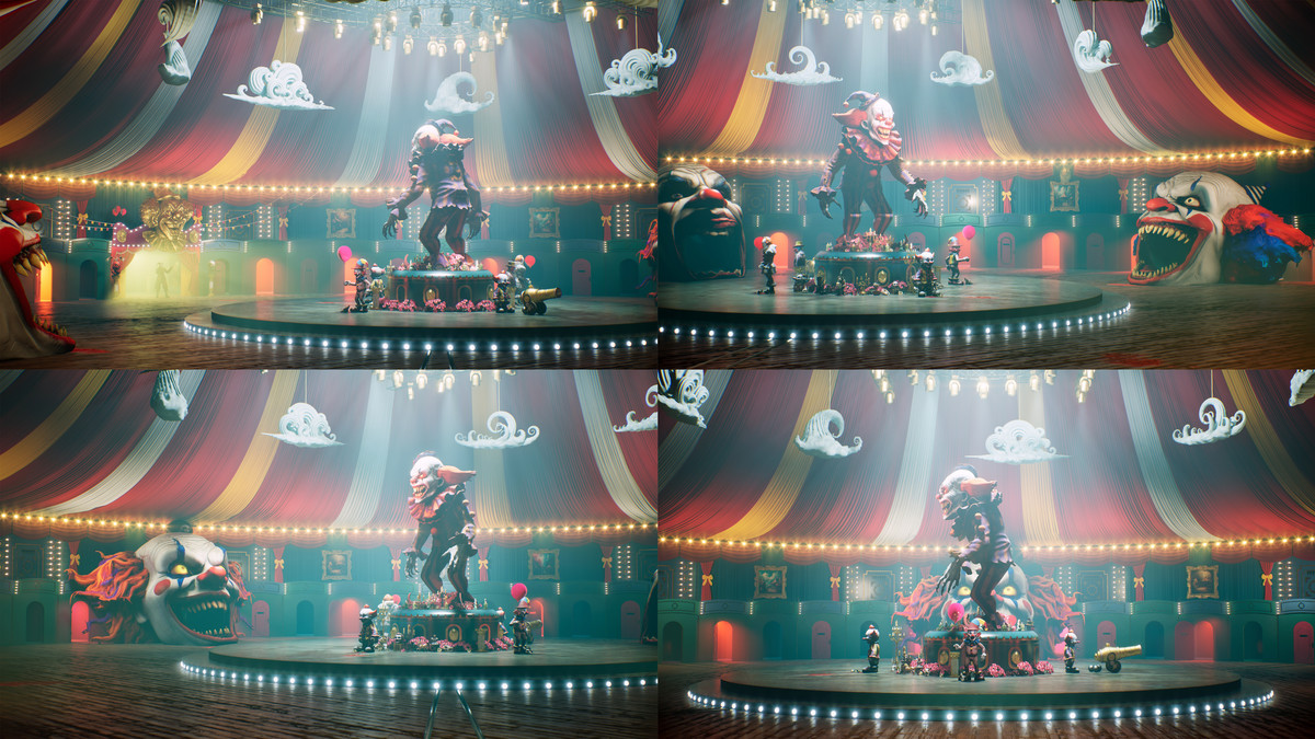 Creepy Circus Arena Modular Environment