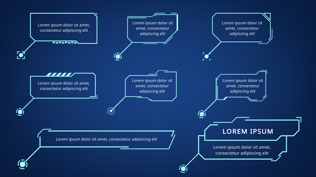 Animated Sci-Fi UI Elements Volume 1