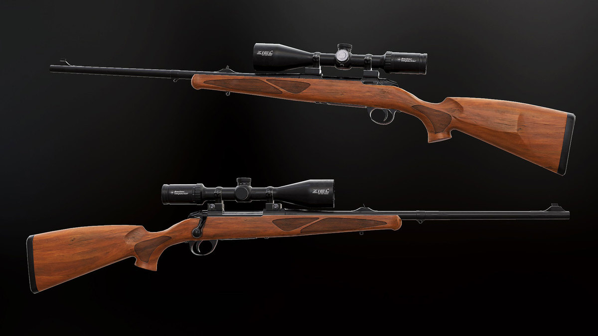 FPS Hunter Rifle 85 - Model & Textures