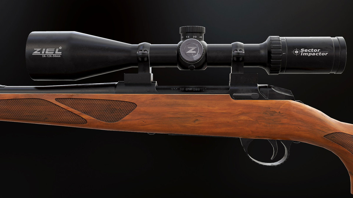 FPS Hunter Rifle 85 - Model & Textures