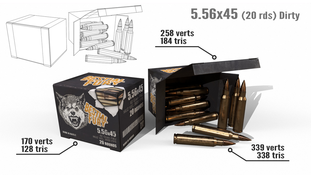 20 Ammo Boxes