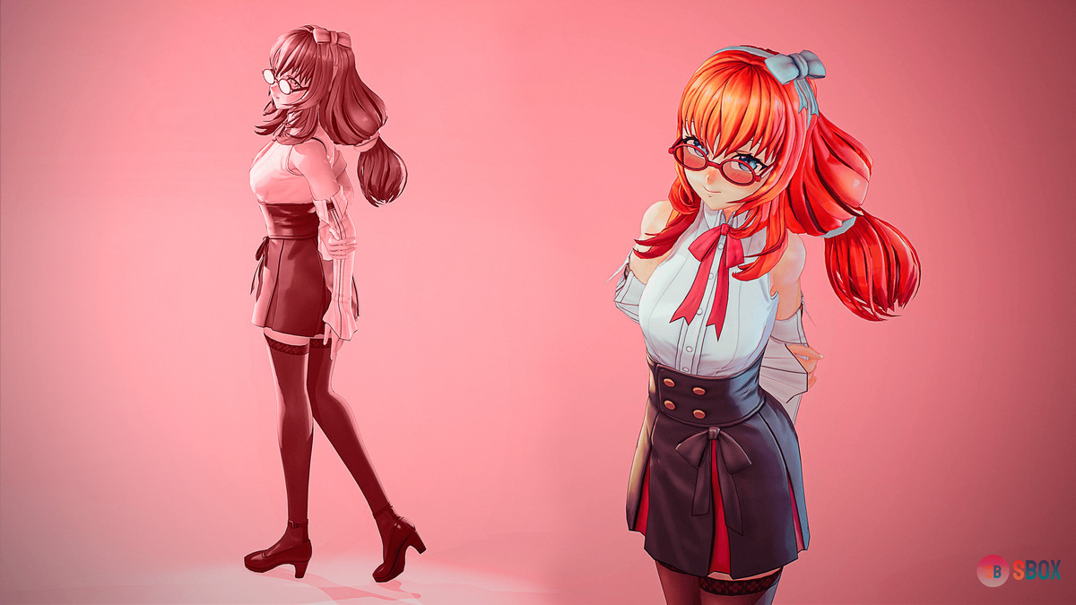 Anime Girl Modular by SBox
