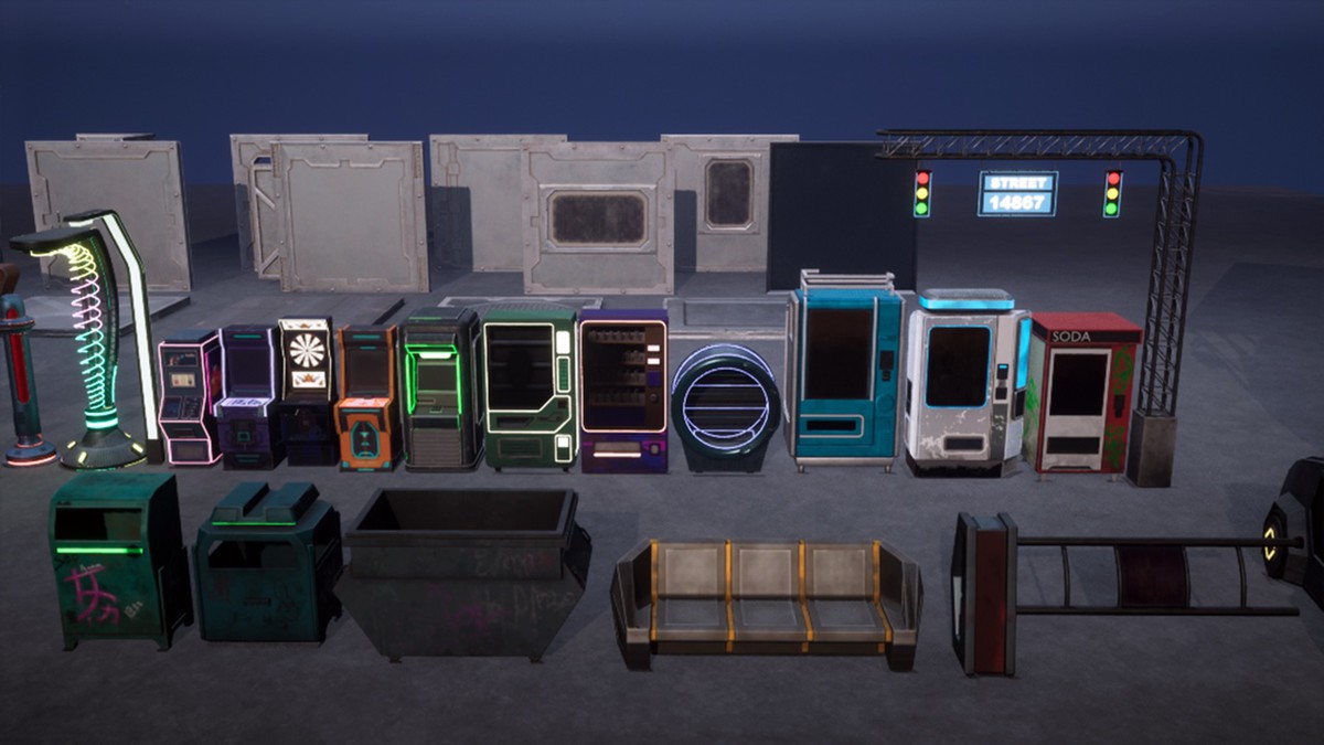 Sci-Fi Street Modular