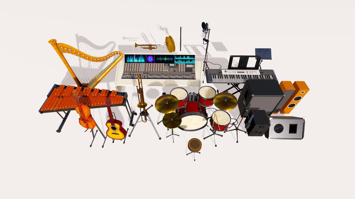 Musical Instruments Pack HQ