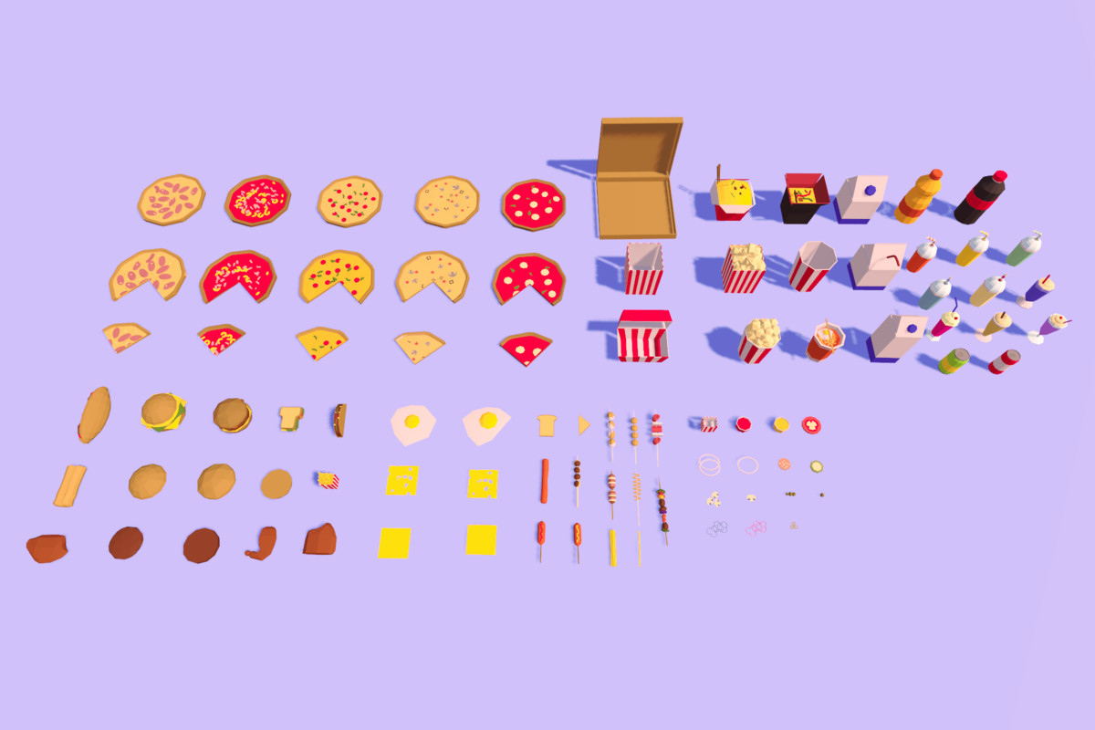 Ultimate Characters Bundle + Food Bundle