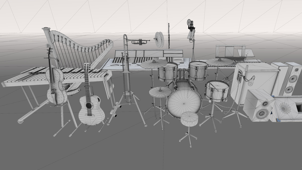 Musical Instruments Pack HQ