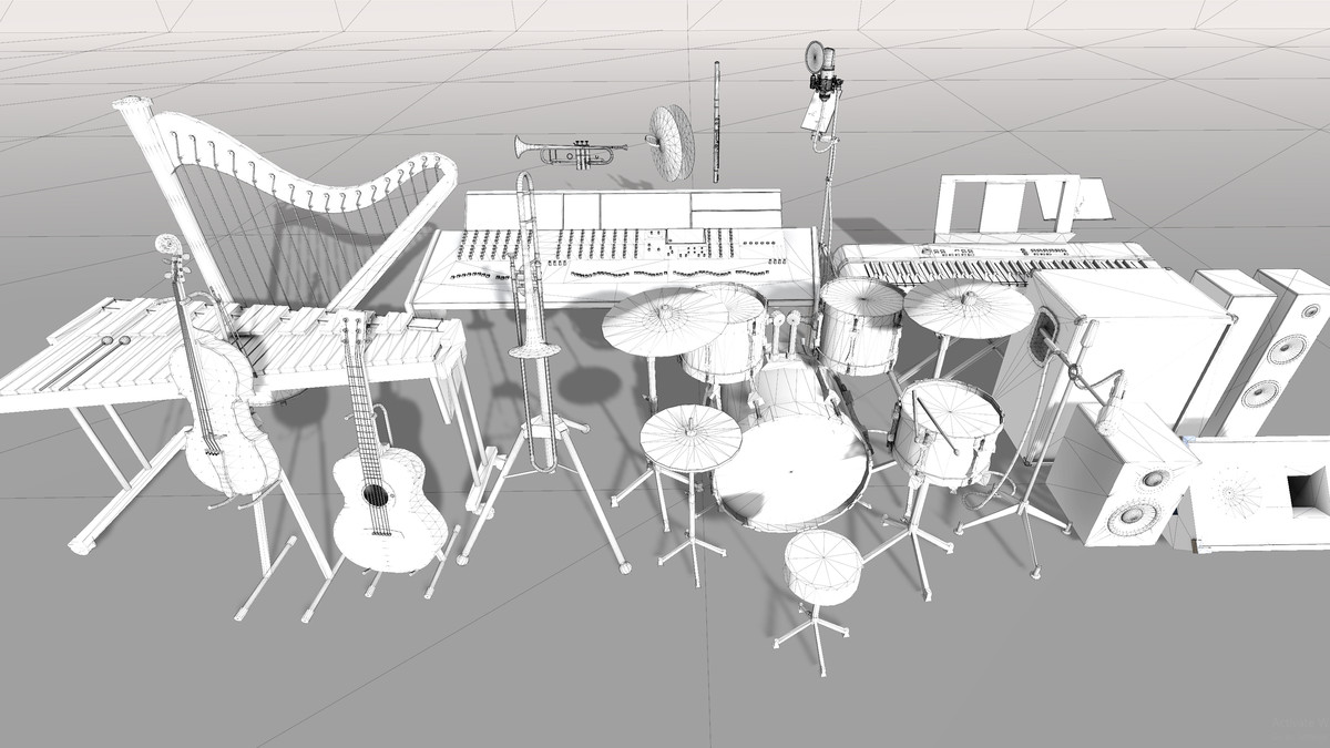 Musical Instruments Pack HQ