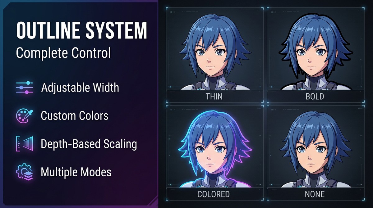 AnimeForge Pro - Ultimate Anime & Toon Shader System