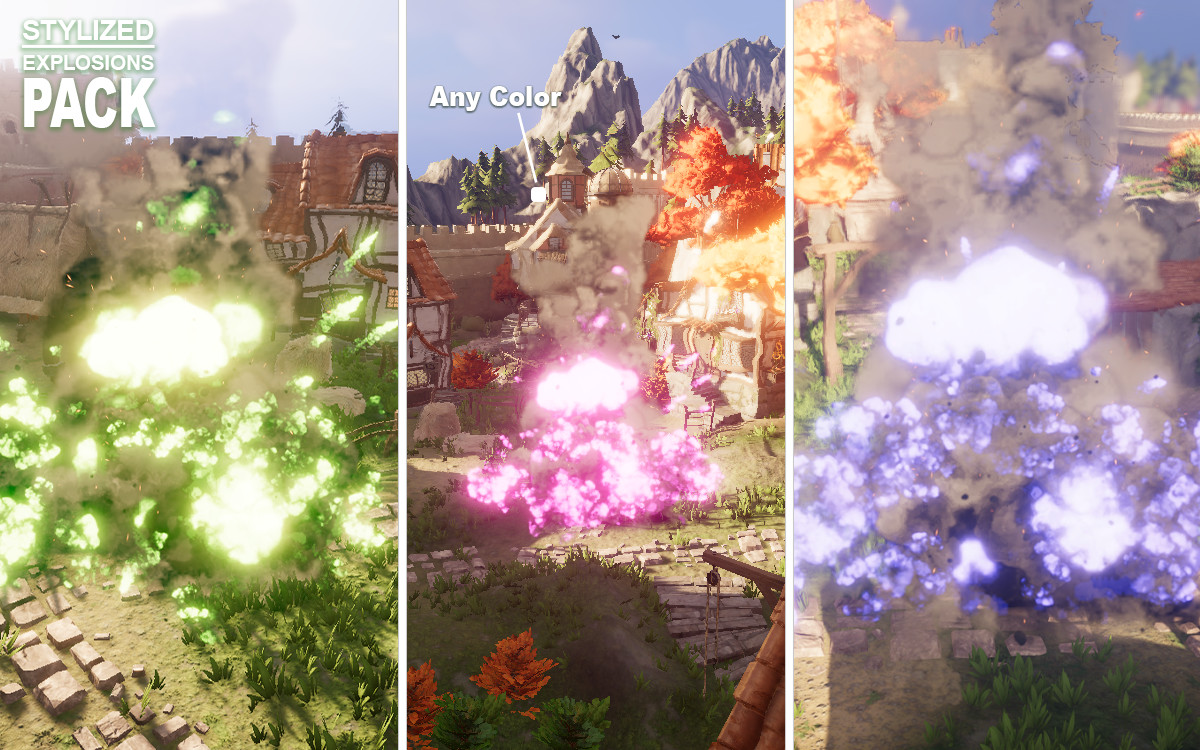 Stylized Explosion Pack