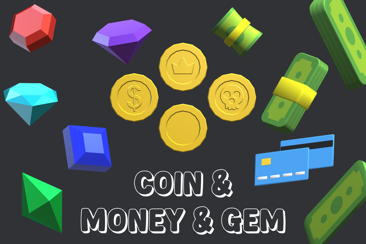 Coin & Money & Gem