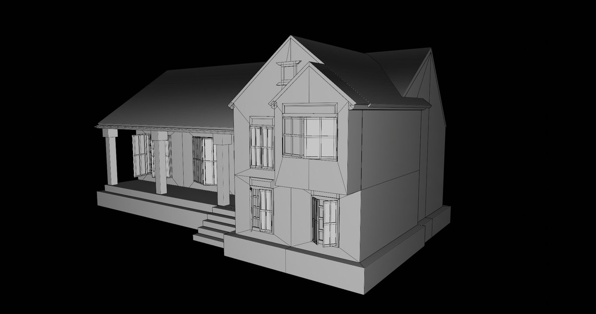 Old Dirty House 01 URP and HDRP Textures