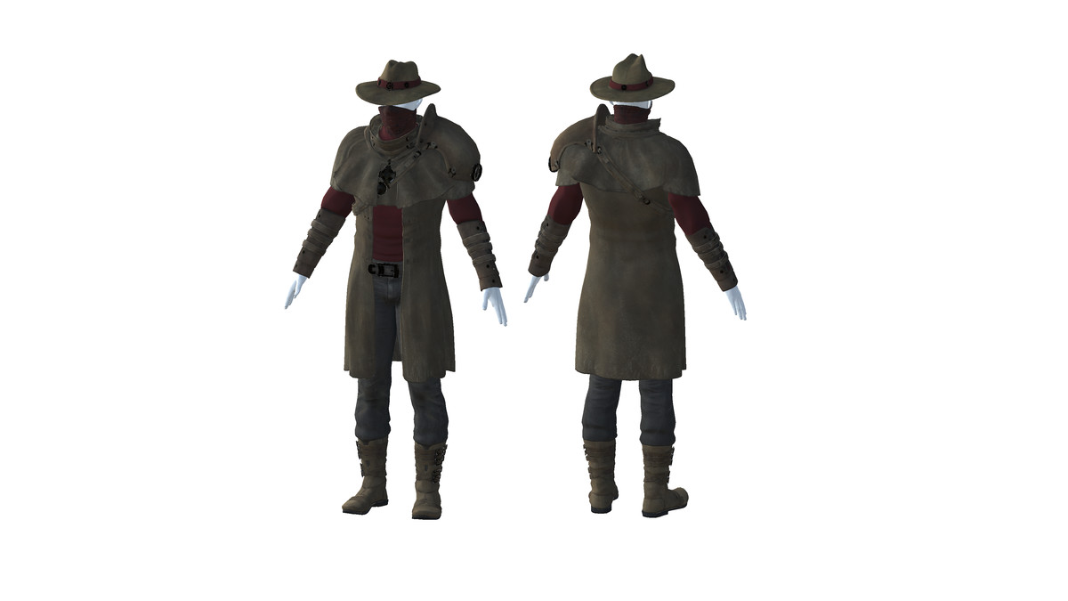 MCS Male: Dragoh Outfit