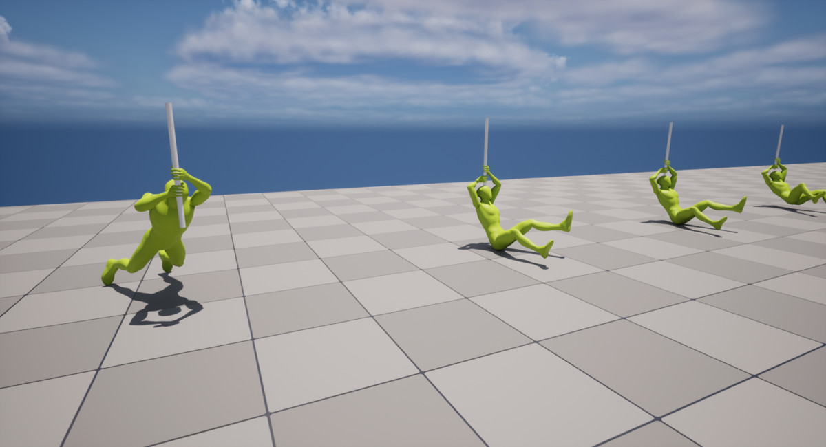 Rope Climb Animation