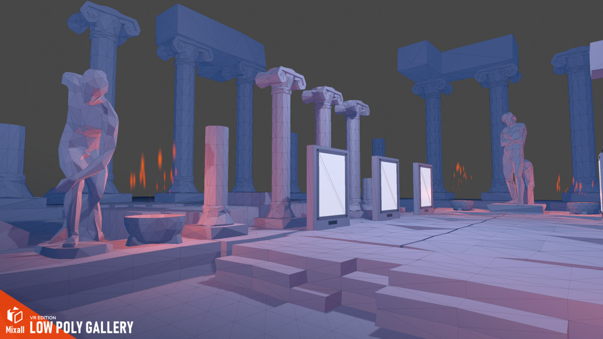 Low Poly Gallery - VR edition