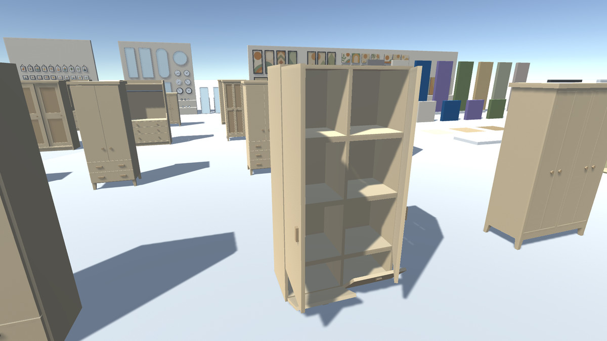 Low Poly MEGA Bedroom Pack