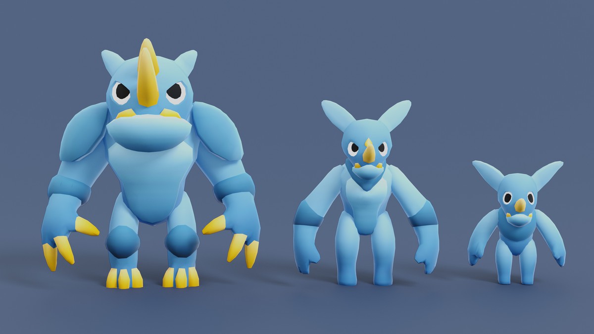 Cartoon Characters - Bluerock Warriors