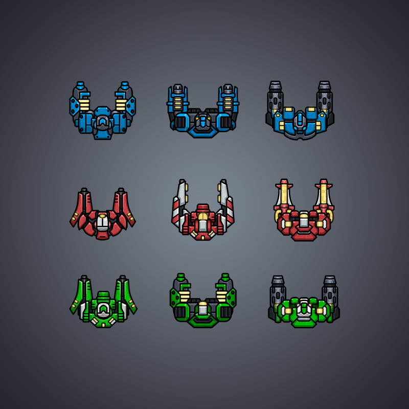 Armored Soldiers and Monsters 2D (Top-Down)