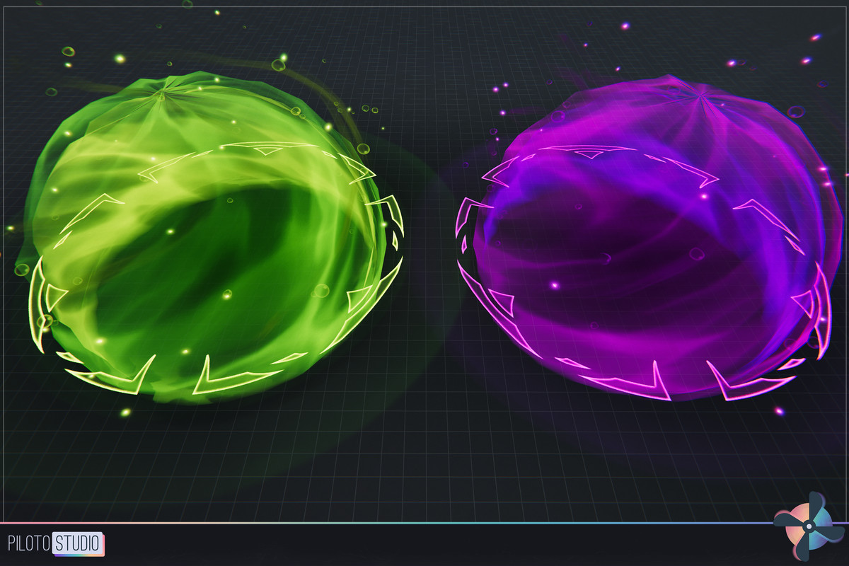 Poison Magic Stylized VFX Starter Kit