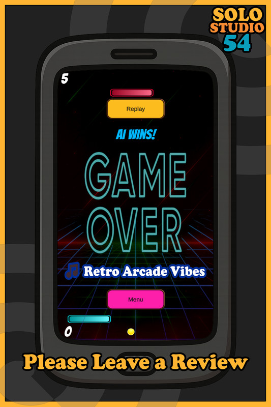 Neon Pong – Retro 2D Paddle Game Template for Unity