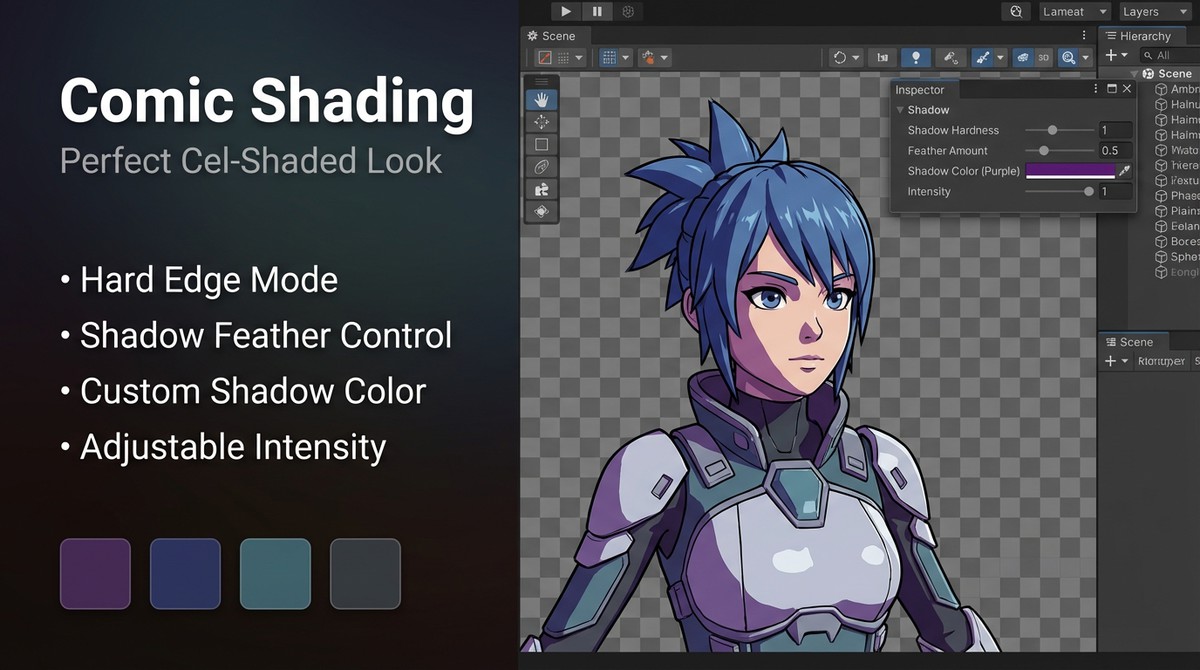 AnimeForge Pro - Ultimate Anime & Toon Shader System