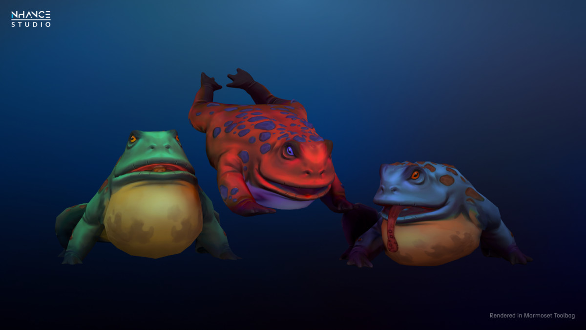 Stylized Fantasy Toad