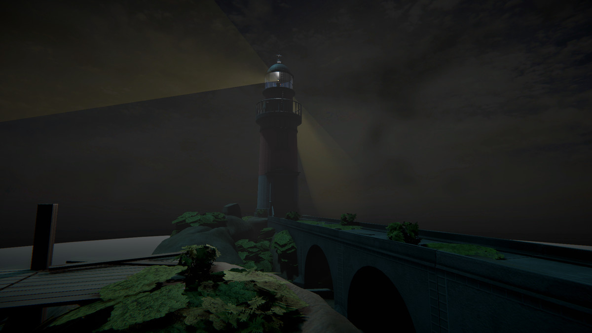 Realistic Beachfront Lighthouse Asset Package