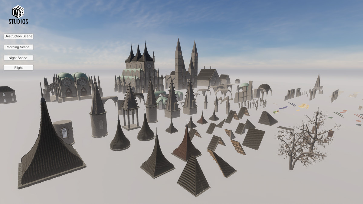 Dark Fantasy City Environment