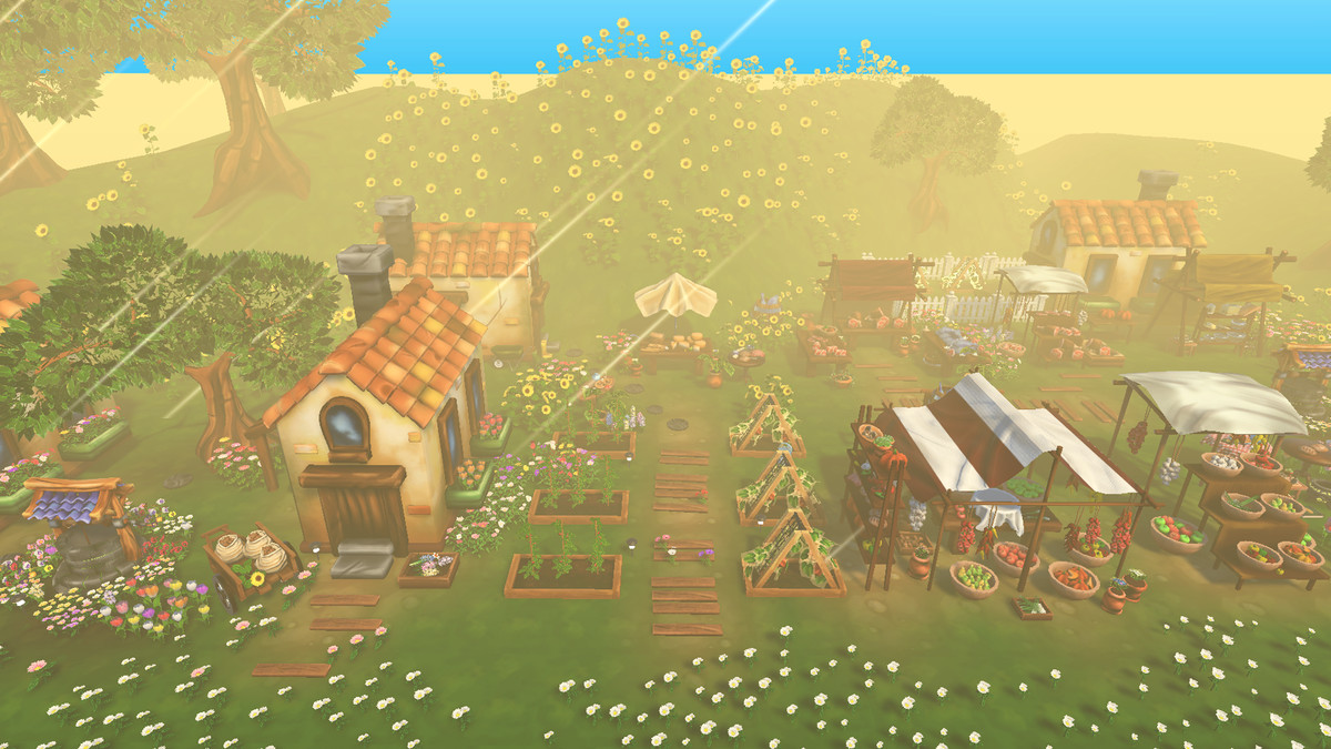 Stylized Hand-Painted Village Life Mega Pack
