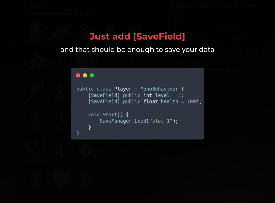 SaveIt! — Simple, Powerful Save System for Unity